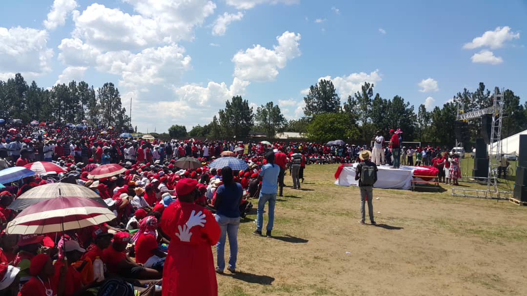 PICTURES: MDC 'Thank You Rally' In Mkoba, Gweru.