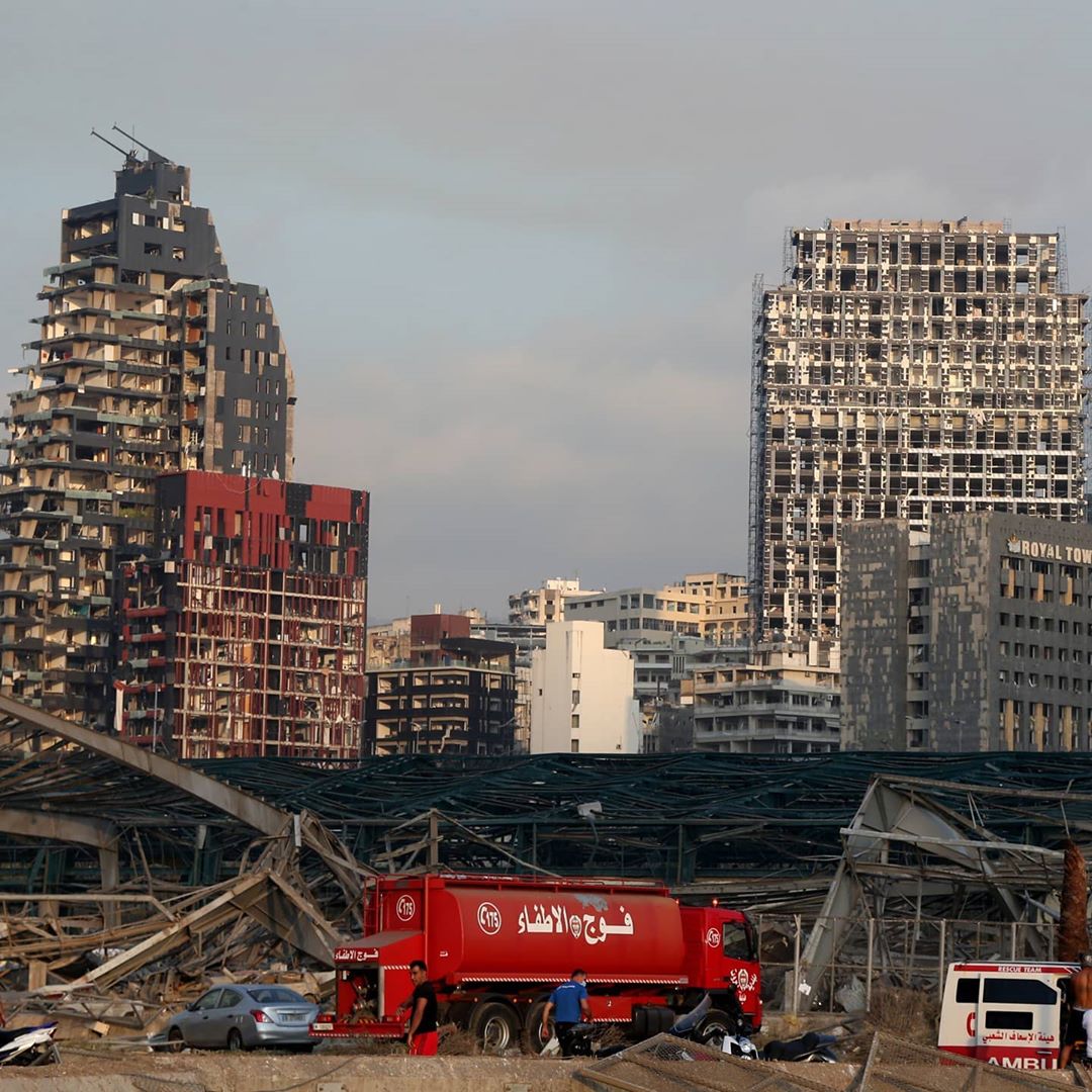 WATCH: The Damage Caused By The Beirut Blast