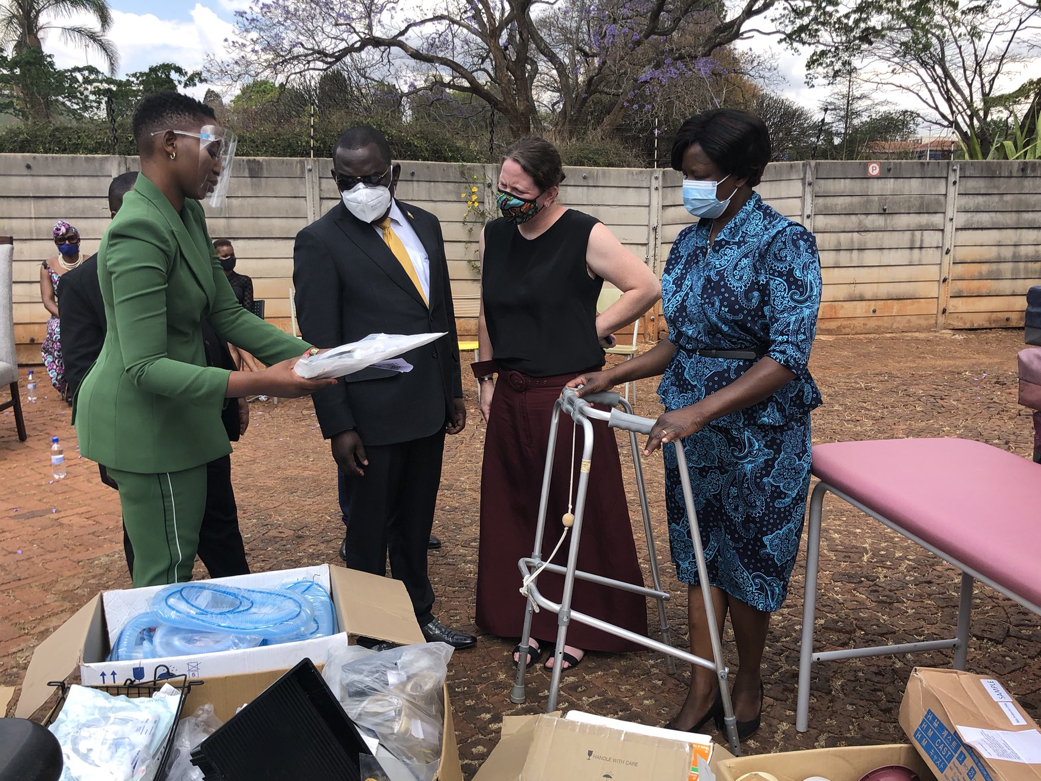 PICTURES: Susan Mutami Donates “First Of Its Kind” Hospital Equipment ...