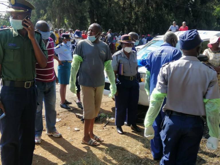 PICTURES: Scene of The Accident That Killed Ginimbi – Pindula News