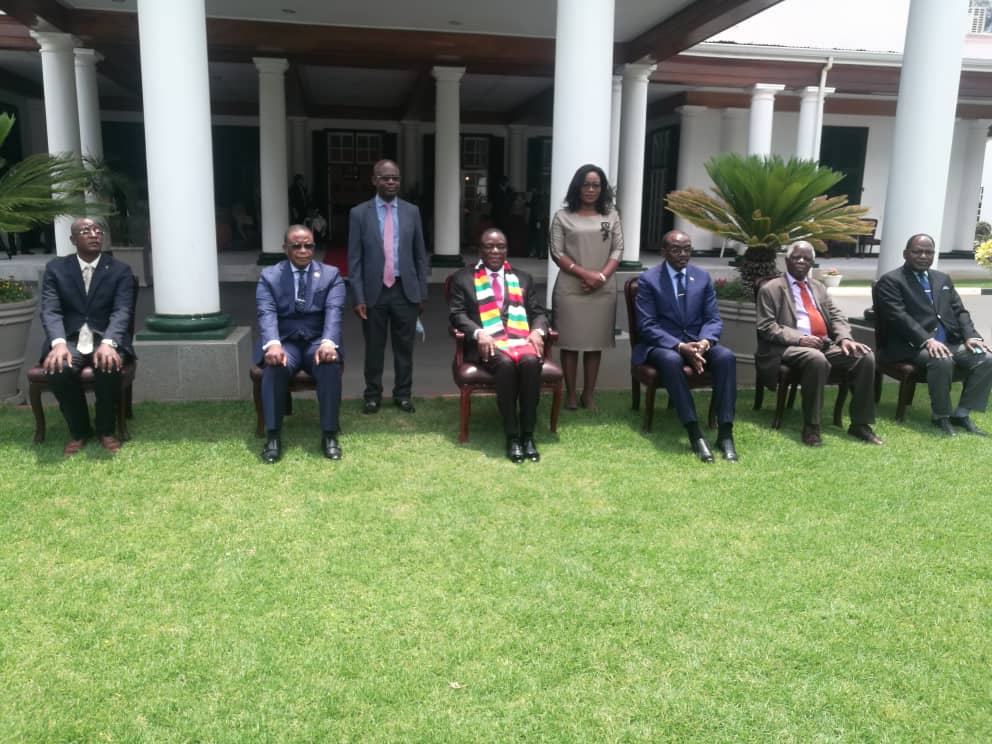 President Mnangagwa Swears In Justice Ndewere Tribunal ⋆ Pindula News