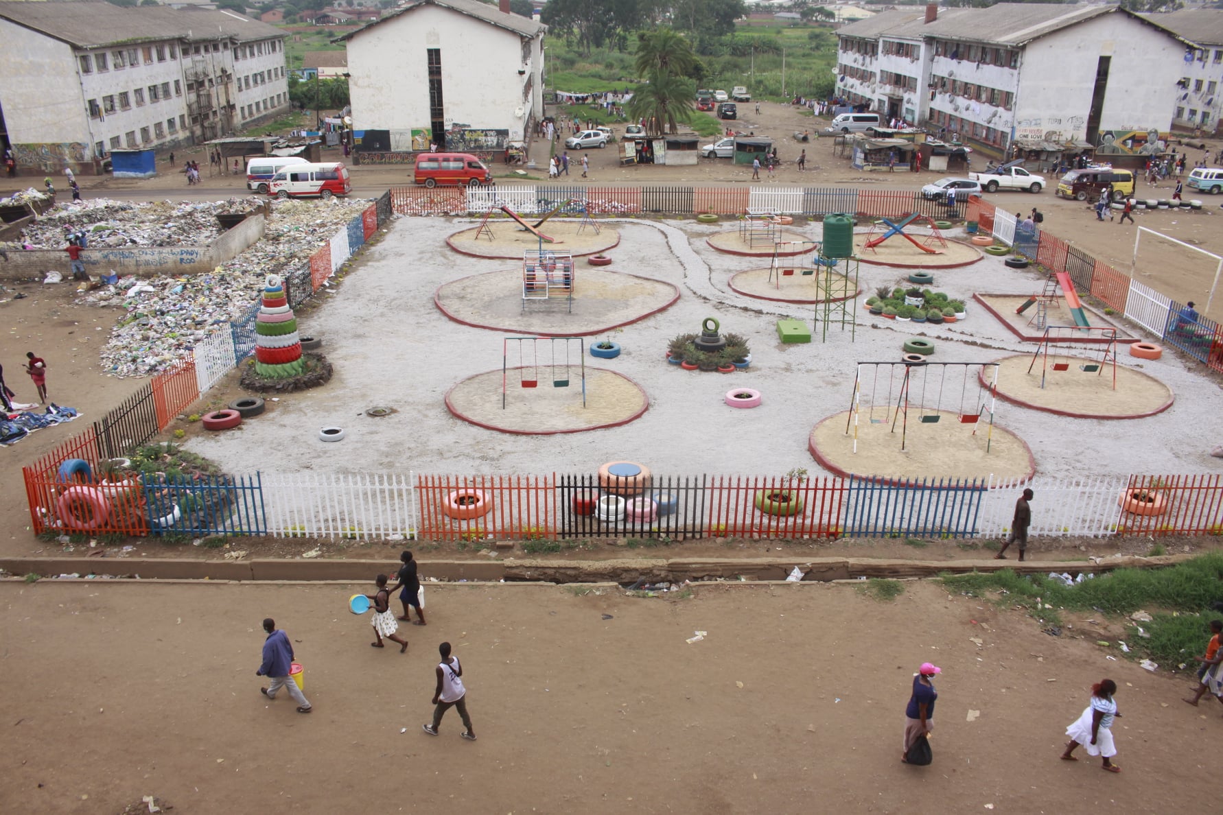 PICTURES: Hazardous Mbare Dumpsite Transformed Into Children's Park