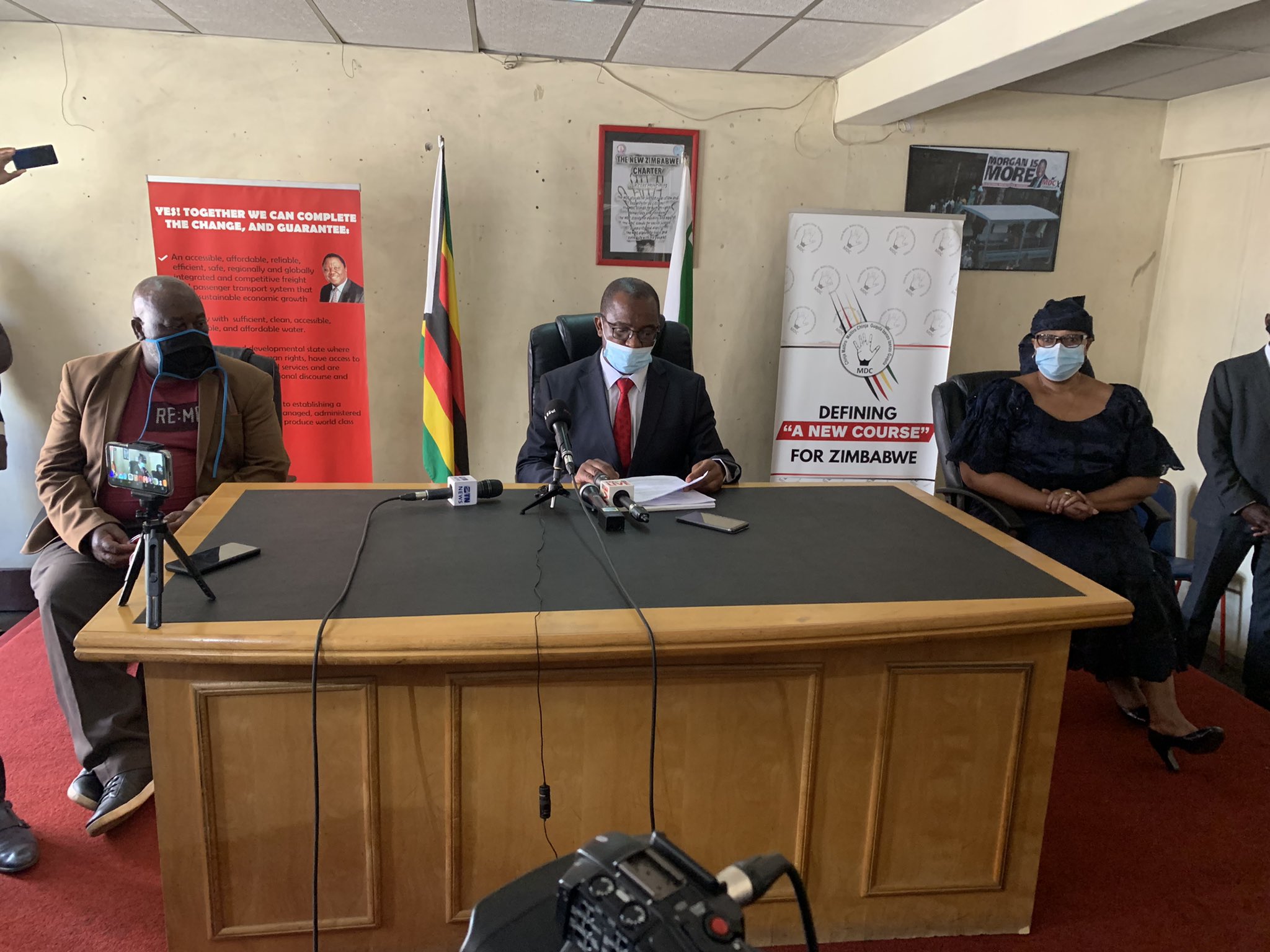 Mwonzora Names 26-member Shadow Cabinet ⋆ Pindula News