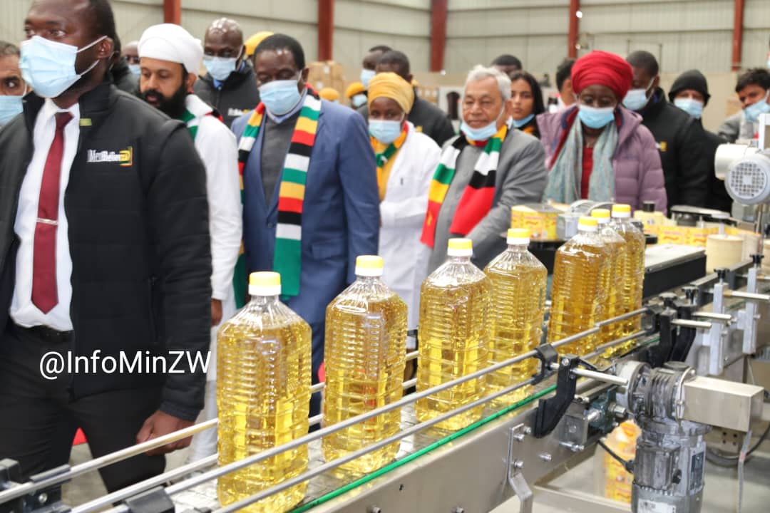 ED Commissions US$20 Million Cooking Oil Refinery Plant ⋆ Pindula News