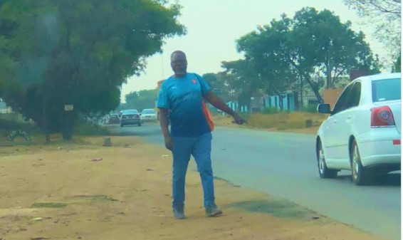 Picture Of Moses Chunga Hitchhiking Sparks Debate On Social Media ⋆ ...