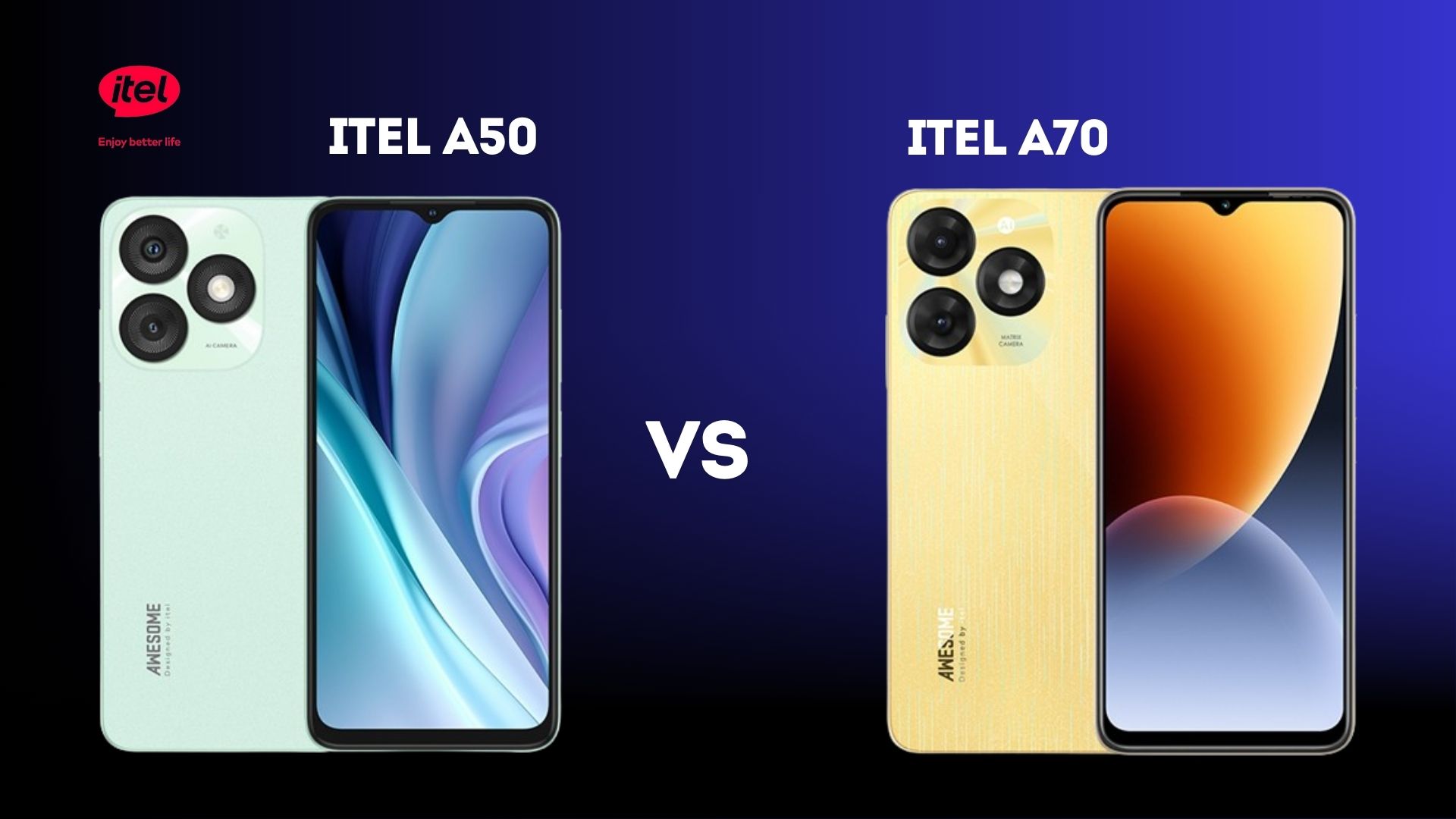 itel A50 vs. itel A70: A Comparison Of itel's Latest Smartphones ⋆ ...