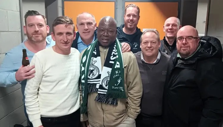 Chunga Returns To Belgium, Honoured By Ex-Club Eendracht Aalst Lede ⋆ ...