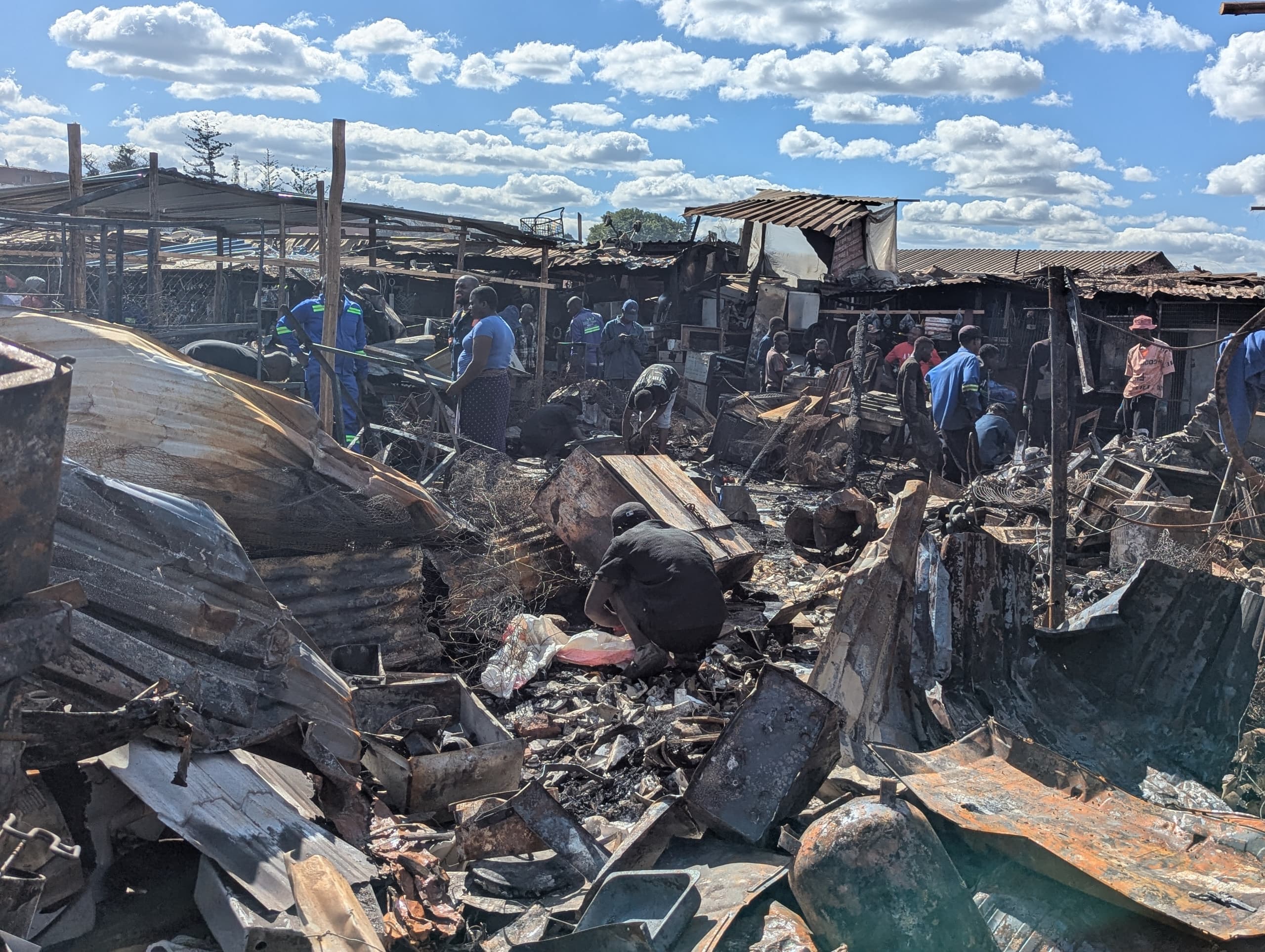 Late-Night Fire Destroys Magaba Workshops In Mbare ⋆ Pindula News