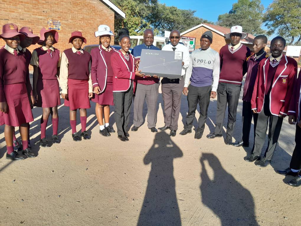 Former Magwegwe Secondary School Students Donate Starlink Kit To Their ...