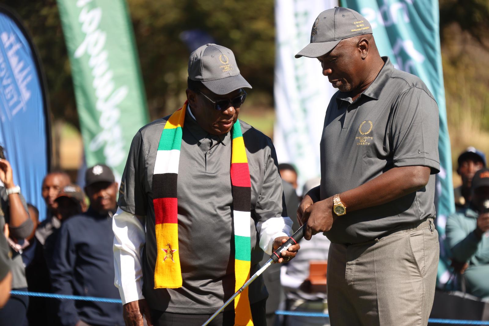 Golf Clip Of Tagwirei And Mnangagwa Sparks Controversy ⋆ Pindula News
