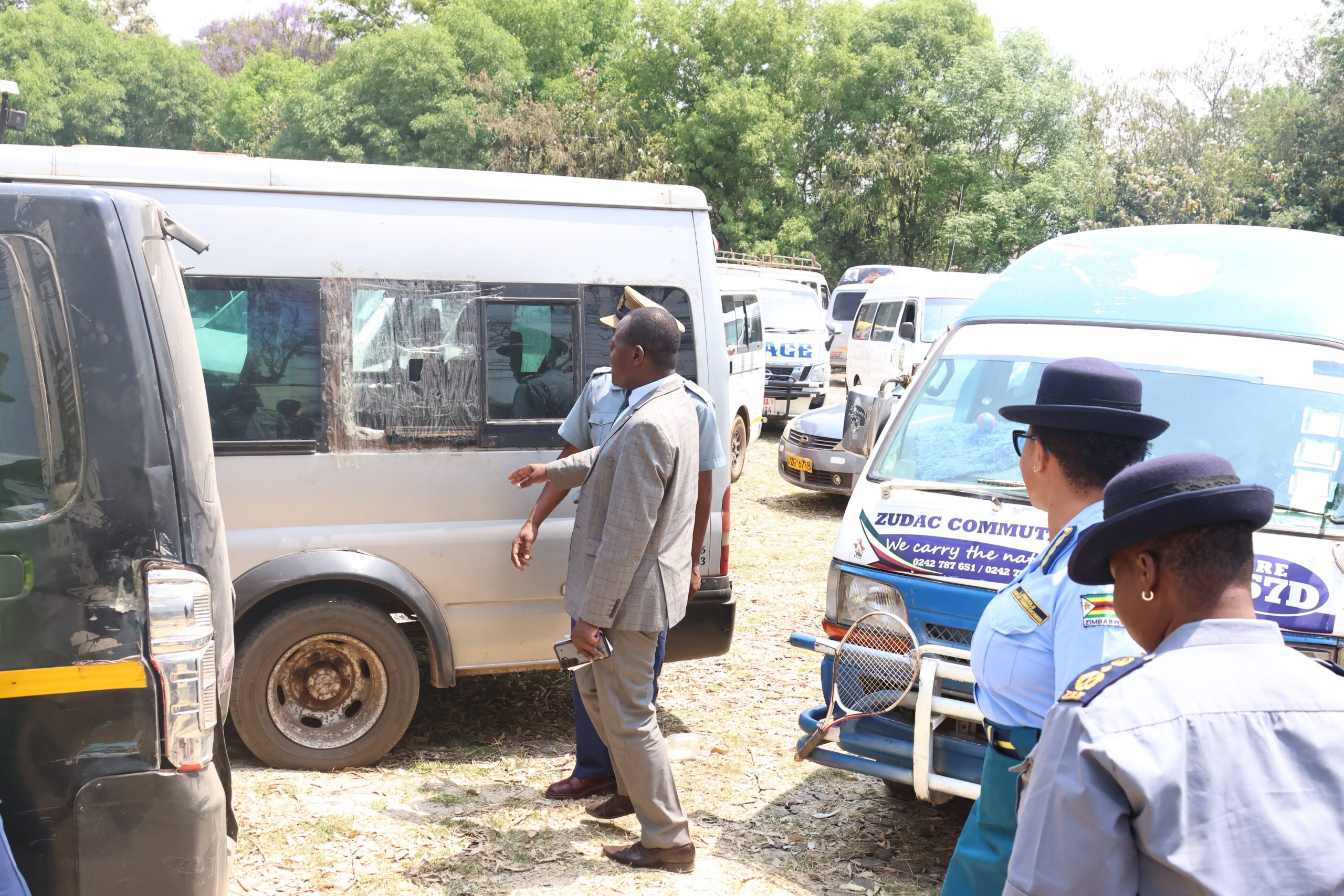 ZRP Impounds 186 Vehicles In Crackdown On Unroadworthy Cars ⋆ Pindula News